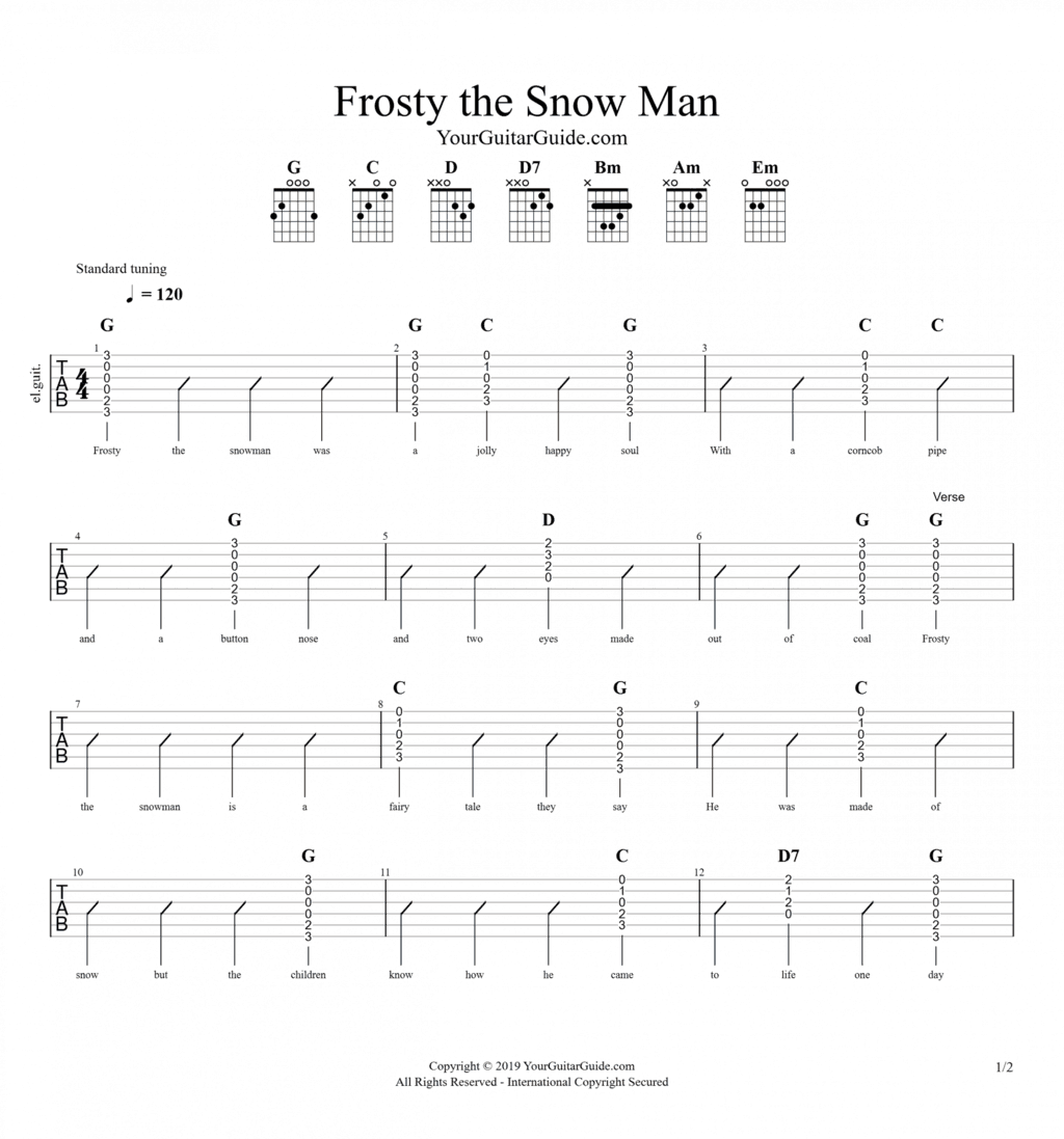 Easy Christmas Songs on Guitar to Play for Family & Friends ...